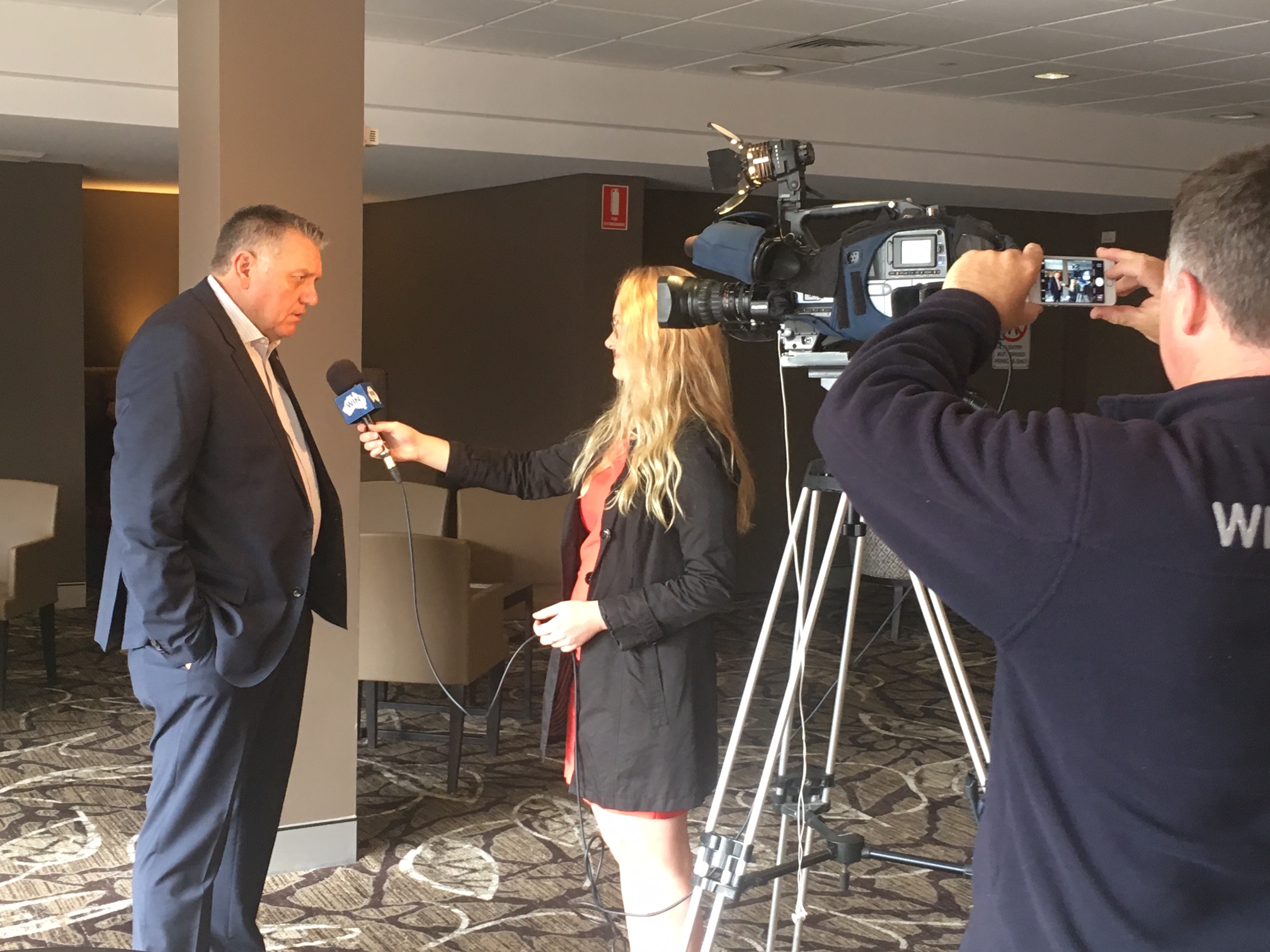 Alan Jones and Ray Hadley in Orange - 4BC