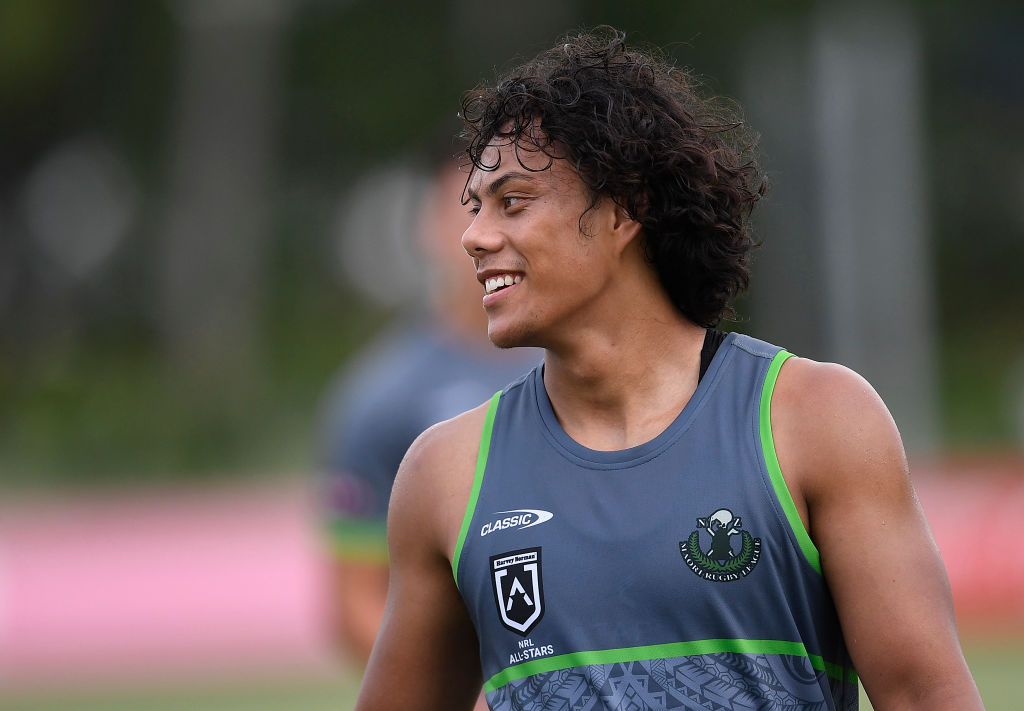 Jarome Luai takes the field with his Maori All Star heroes - 4BC
