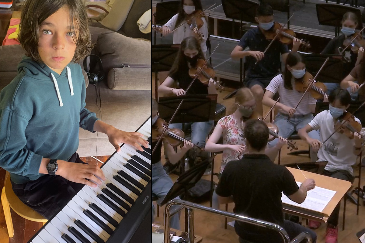 WATCH | Queensland Youth Symphony brings Kyan's composition to life
