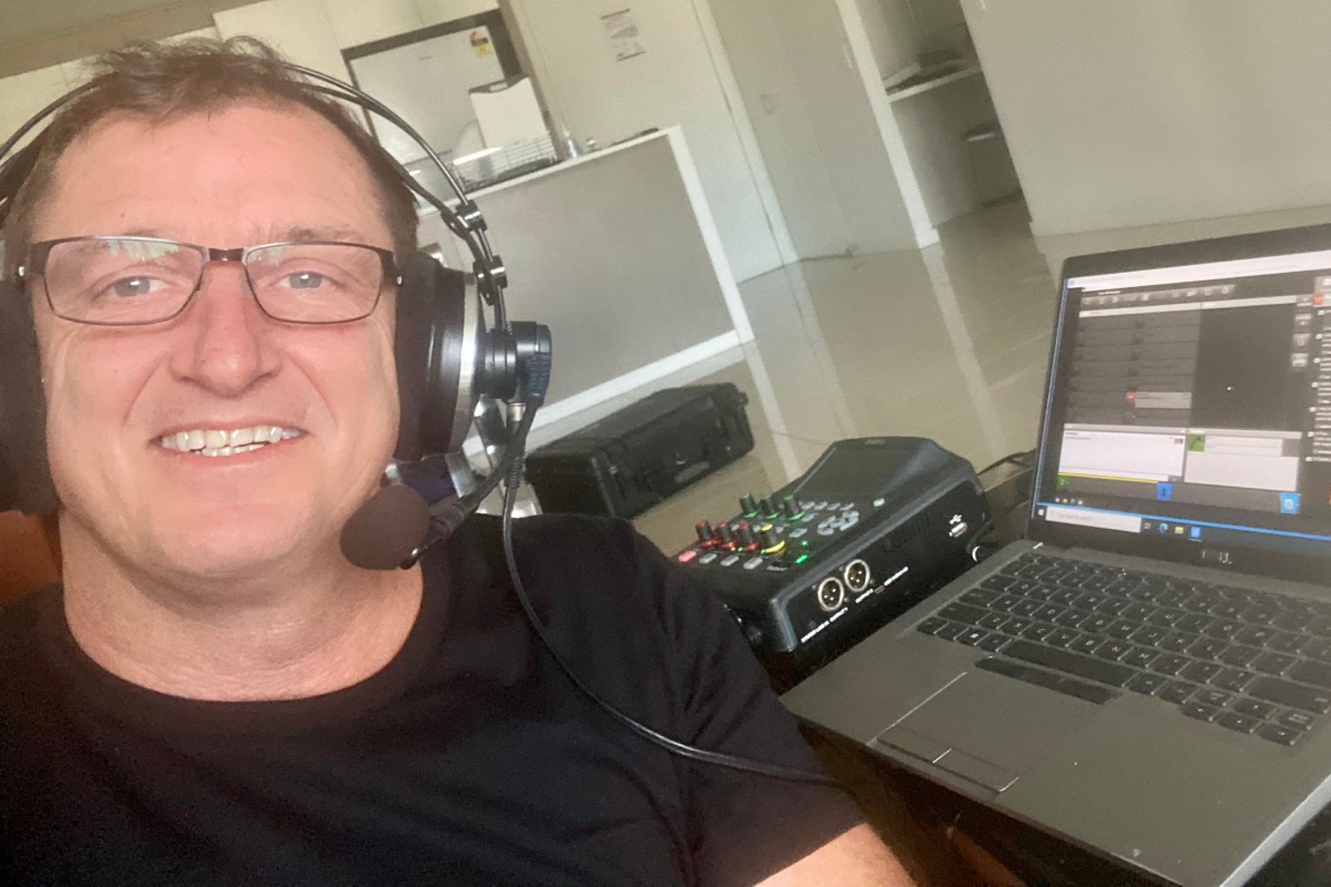 Neil Breen's back after a few days off with COVID-19