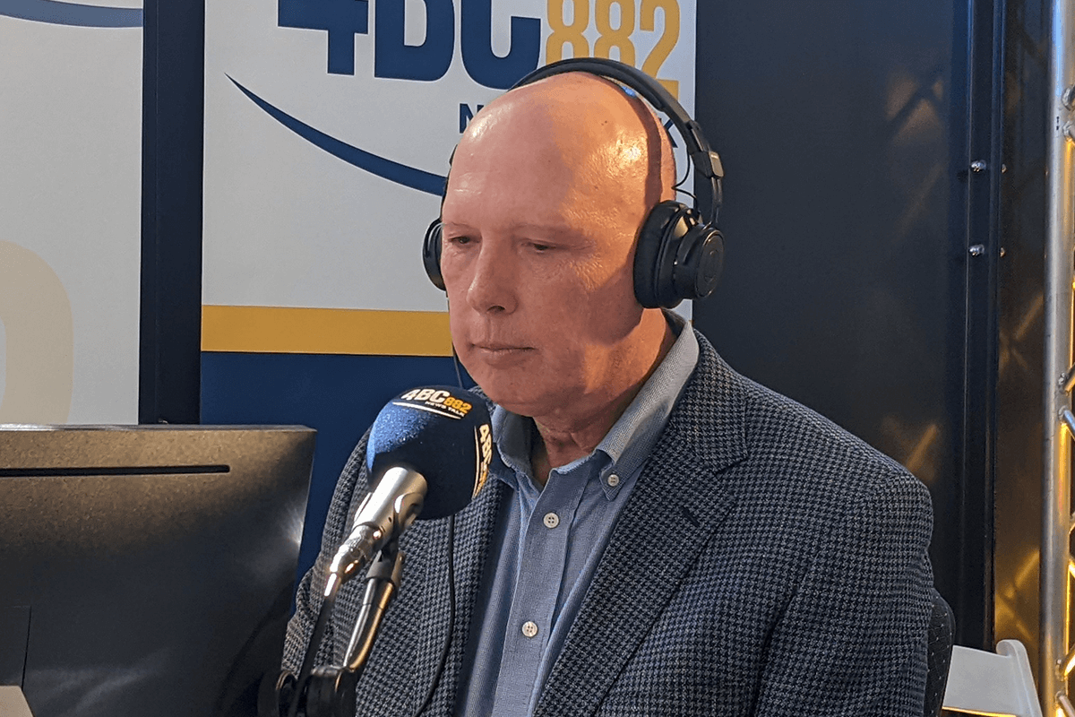 Peter Dutton stands ground amid pressure to drop 'attacks on Beijing'
