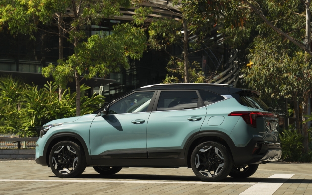 Kia's small Seltos SUV - perfect for the small family, the entry S ...