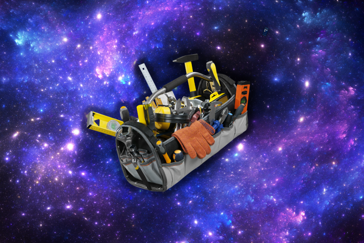 Lost tool bag now orbiting the earth - 4BC