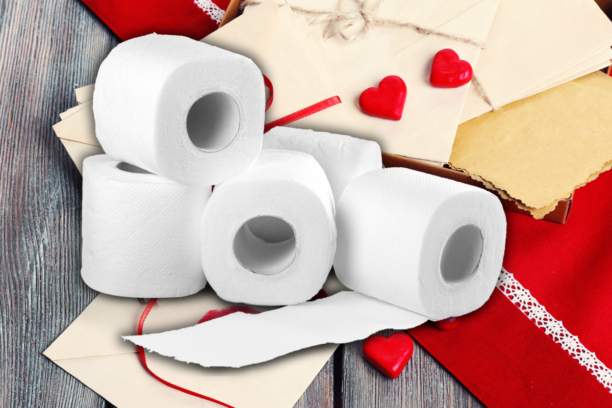 Turn your ex's love letters into toilet paper this Valentine's Day - 4BC