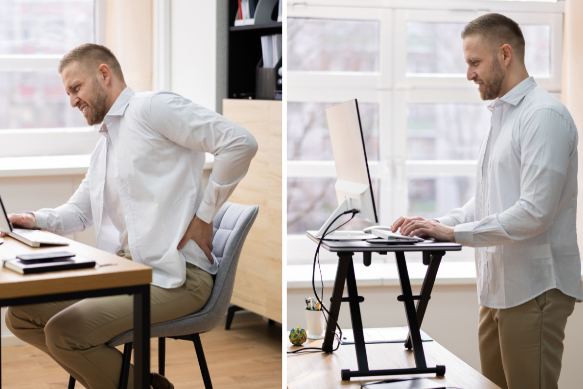 Sitting vs standing: New research reveals how time should be spent - 4BC