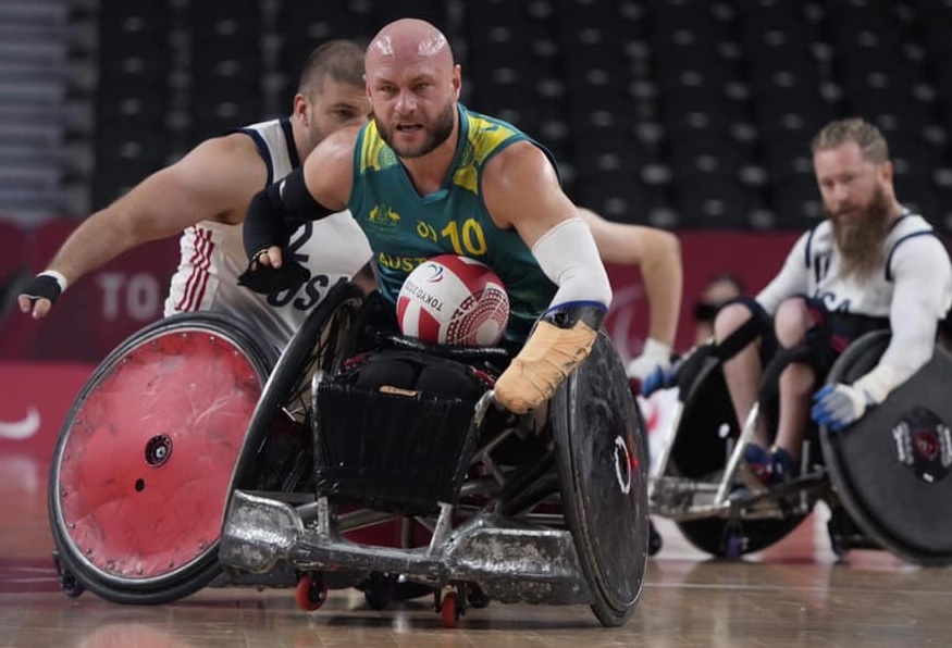 Three-time Paralympian & Australian Wheelchair Rugby Player Chris Bond ...