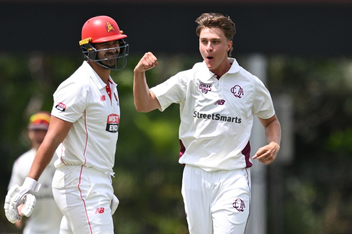 21-year-old Queensland quick makes history with five-fa in Sheffield ...