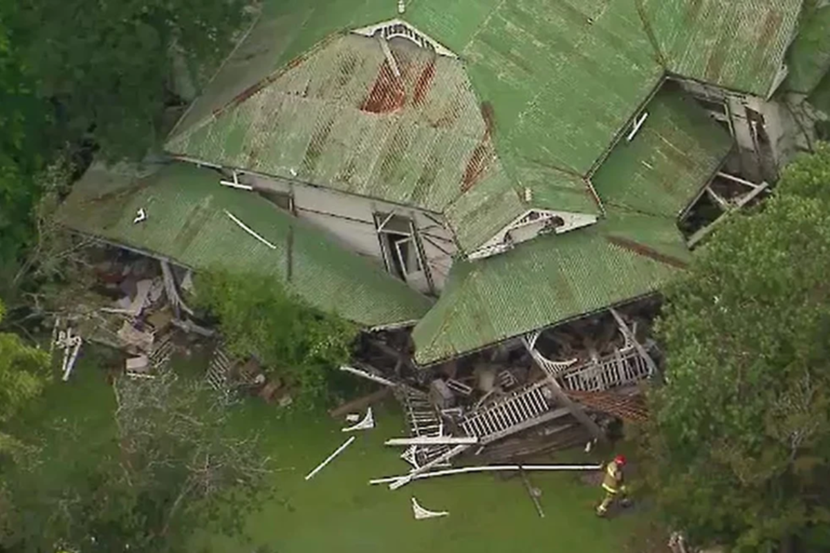 Tradies hailed heroes after rescuing 85-year-old woman from collapsed ...