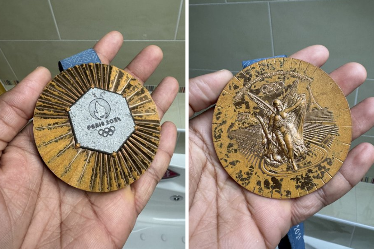 Faulty Paris Olympic medals replaced after over 100 athletes complaints ...