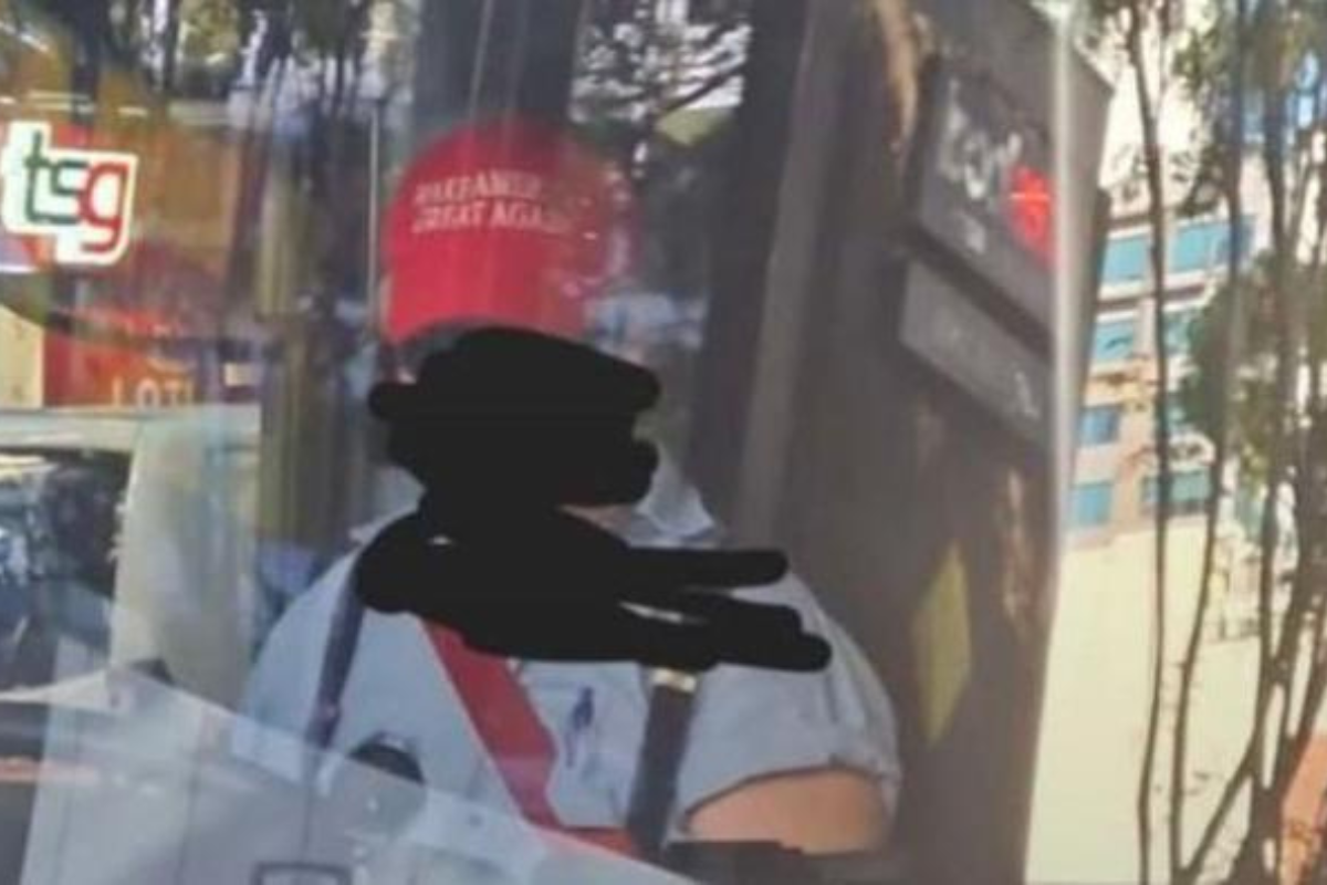 'He's not in trouble': Brisbane bus driver seen wearing MAGA cap - 4BC