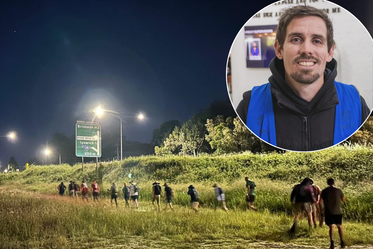 Roby Curtis continues 300km journey to walk in solidarity with rough ...